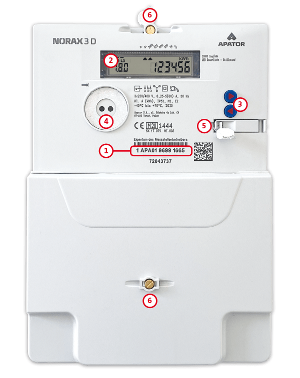 Bedienungsanleitung Stromzähler Adaptor Norax 3D